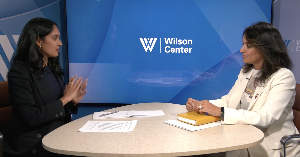 A Conversation with HE Dr. Sh. Muneera Al Khalifa | Wilson Center